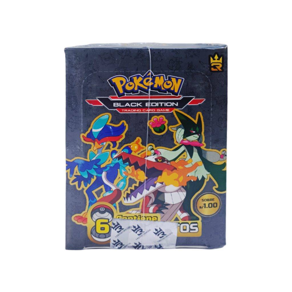 Pokémon Black Edition Caja x 50 sobres - RCP COLECCIONES